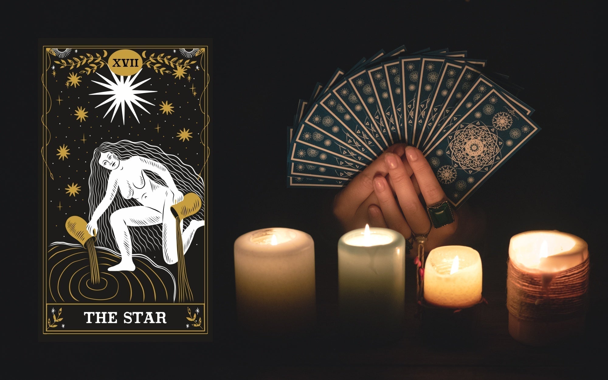 The Star Tarot Card Upright Card Keywords Meaning & Insights – Buddha ...