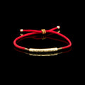 Tibetan Red String Bracelet - Buddhist Lucky Charm | Buddha & Karma